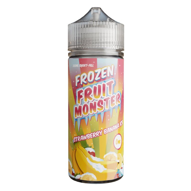 Frozen Fruit Monster Strawberry Banana Ice - Eliquid de Monsterlabs en DIY Vape.