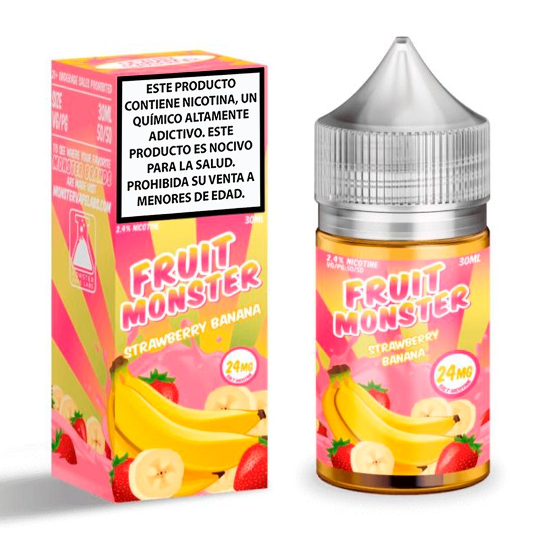 Fruit Monster Strawberry Banana Salts | Sales de Nicotina de Monsterlabs – DIY Vape Shop