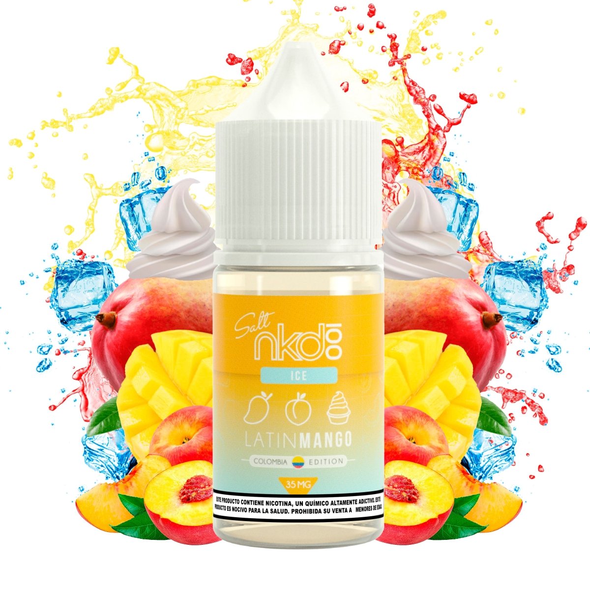 Latin Mango Ice Salts | Sales de Nicotina de Naked 100 – DIY Vape Shop