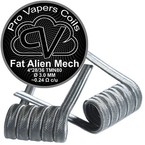 Fat Alien Mech - Resistencias Artesanales de Pro Vapers en DIY Vape.