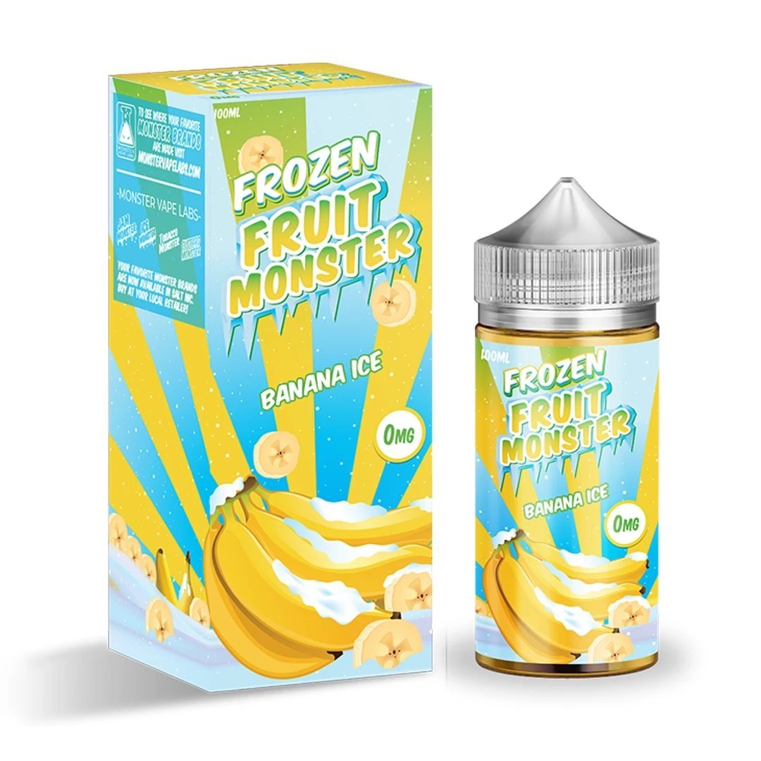 Frozen Fruit Monster Banana Ice - Eliquid de Monsterlabs en DIY Vape.