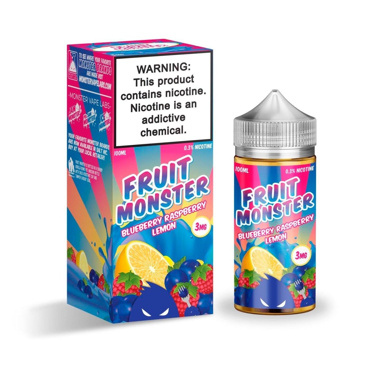 Fruit Monster Blueberry Raspberry Lemon - Eliquid de Monsterlabs en DIY ...